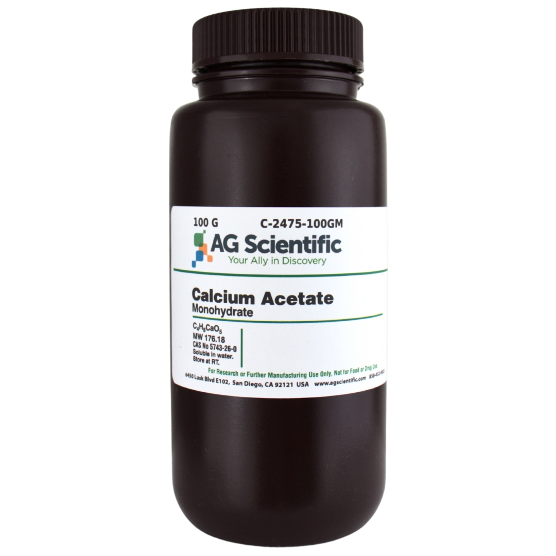 C-2475-100GM - Calcium Acetate Monohydrate, 100 G