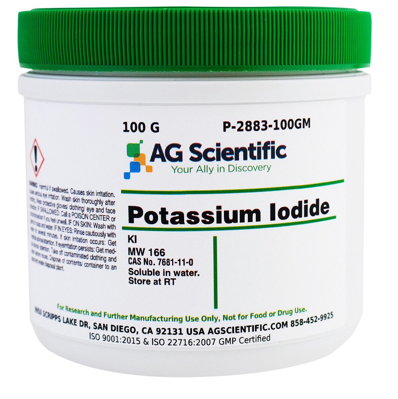 P-2883-100GM - Potassium Iodide, 100 G