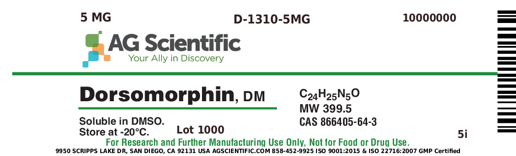 D-1310-5MG - Dorsomorphin, 5 MG